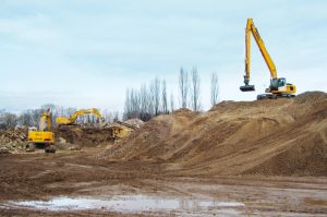Operating An Excavator On A Slope